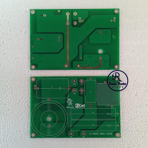 Jual PCB CROSSOVER Pasif 2 WAY 12dB / Cross Over Double Layer FR4 - Kab ...