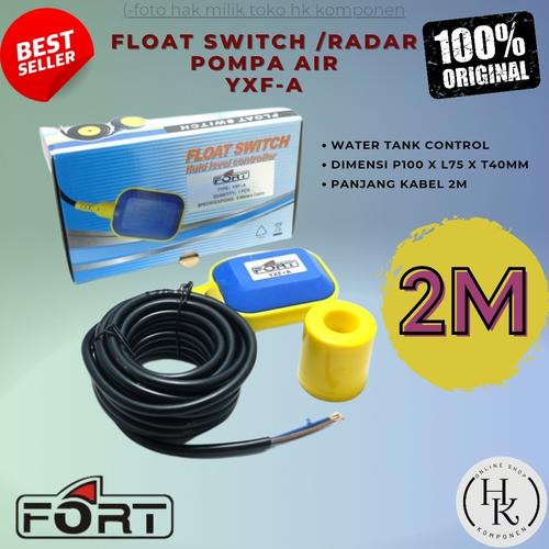 Jual float switch radar YXFA FORT water tank control 2meter - Jakarta ...
