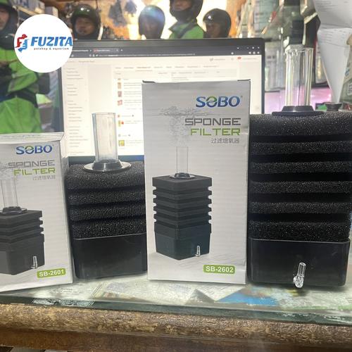 Jual SOBO Sponge Filter -Saringan Biofoam Bio Foam Aquarium Aquascape ...