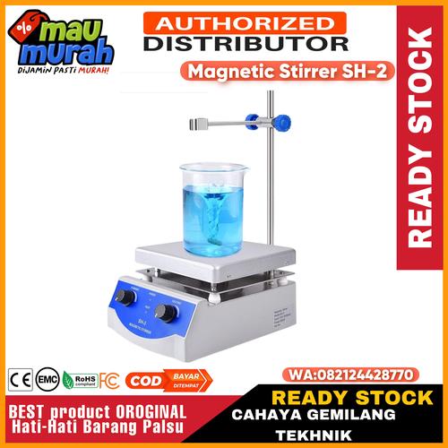Jual Hot Plate Magnetic Stirrer SH-2 Magnet Stirer Pemutar Lab Hotplate ...