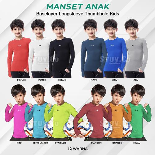 Jual BASELAYER MANSET ANAK THUMBHOLE JARI OLAHRAGA ANAK PRIA WANITA ...
