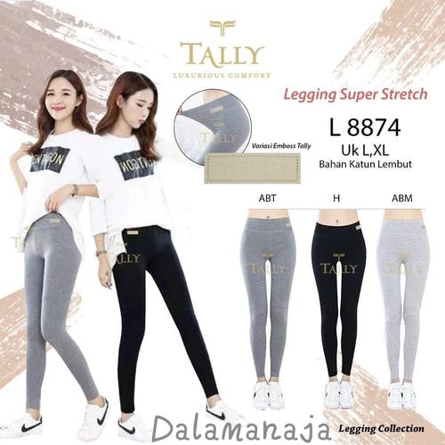 Jual TALLY Celana Legging Panjang KATUN 8874 SUPER STRECH ORIGINAL ...