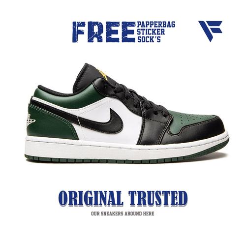 Promo Nike Air Jordan 1 Low Green Toe 100% Original - 44 - Kota Bandung ...