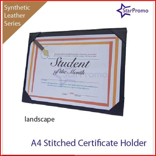Jual MAP SERTIFIKAT KULIT EXCLUSIVE CERTIFICATE HOLDER A4 FOLIO PLAKAT ...
