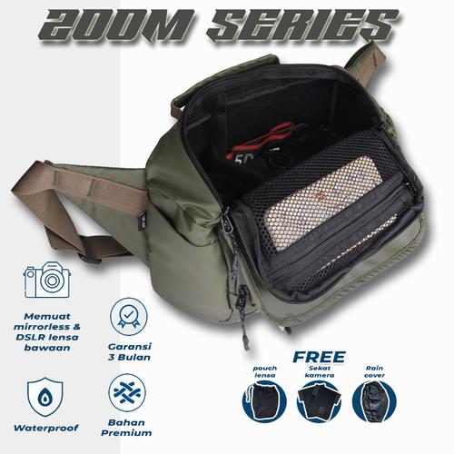 Jual Tas Kamera Zoom Sling Bag Slempang Camera DSLR Mirrorless ...