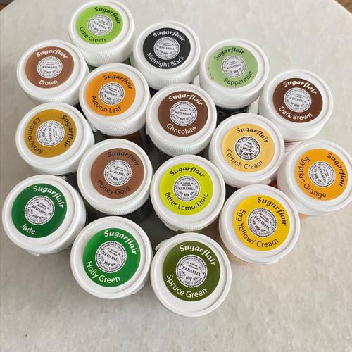 Jual SUGARFLAIR PASTE COLORING CONCENTRE FOOD GRADE - SECTION 4 - Holly ...