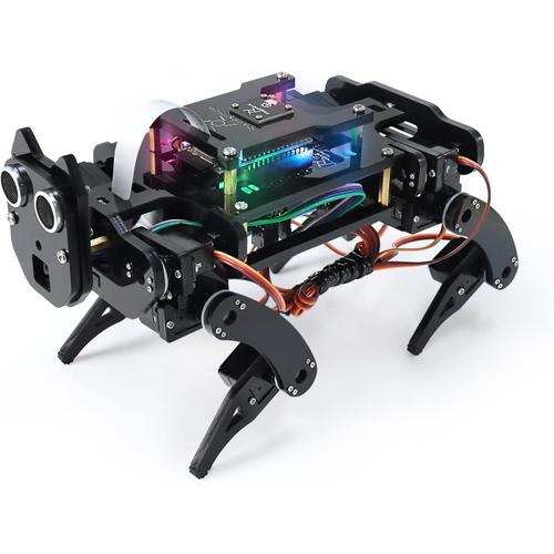 Jual Robot DOG KIT DIY Ultrasonic Sensor Face Record Android ESP32 ...