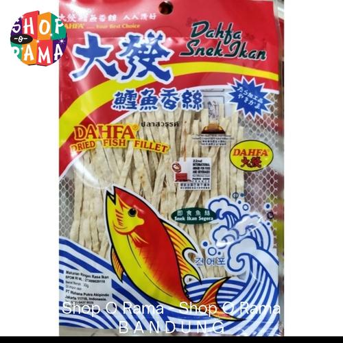 Jual Snack Ikan Dahfa 30gr Japan Cod Dried Fish Fillet Cemilan Sehat ...