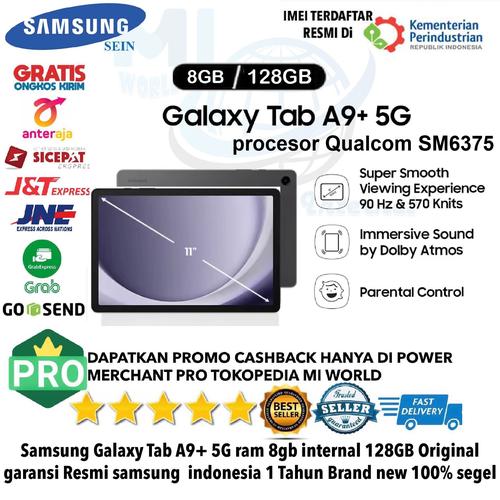 Jual Samsung Galaxy Tab A9 Plus 5G 11" 8gb/128gb Tab A9+ 8/128 Wifi ...