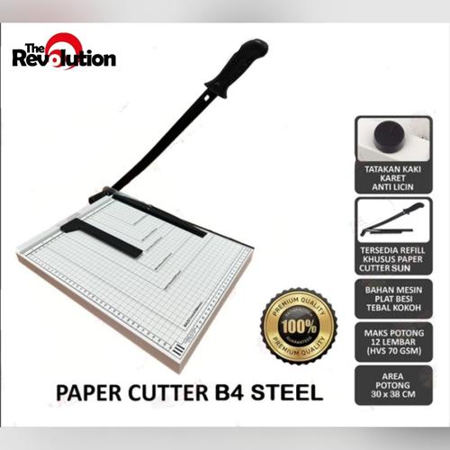 Jual Alat Potong Kertas ukuran B4 Paper Cutter B4 Premium Paper Treamer ...
