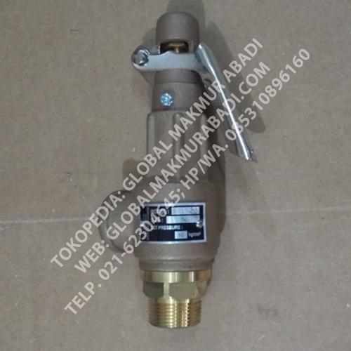 Jual TSUSHIMA SAFETY VALVE PRESSURE RELIEF VALVE WITH LEVER SCREW ...