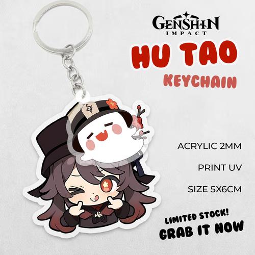 Jual HuTao Keychain Gantungan Kunci Hu Tao Ghost Genshin Impact Koleksi ...