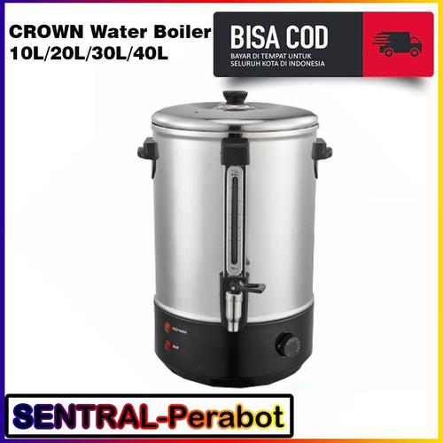 Jual Crown Water Boiler Mesin Pemanas Air Electrik 10L/20L/30L/40L - 40 ...