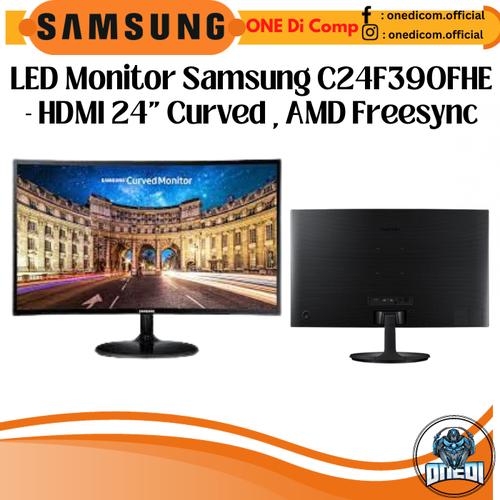 Jual LED Monitor Samsung C24F390FHE - HDMI 24" Curved , AMD Freesync ...