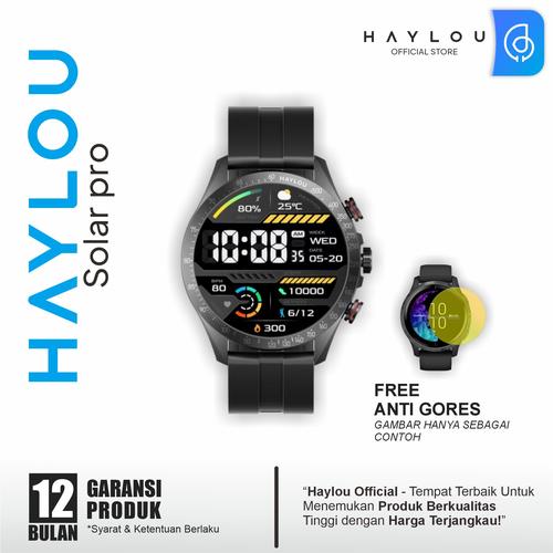 Promo Haylou Solar Pro LS18 Smartwatch Canggih dengan fitur AOD ip68 ...
