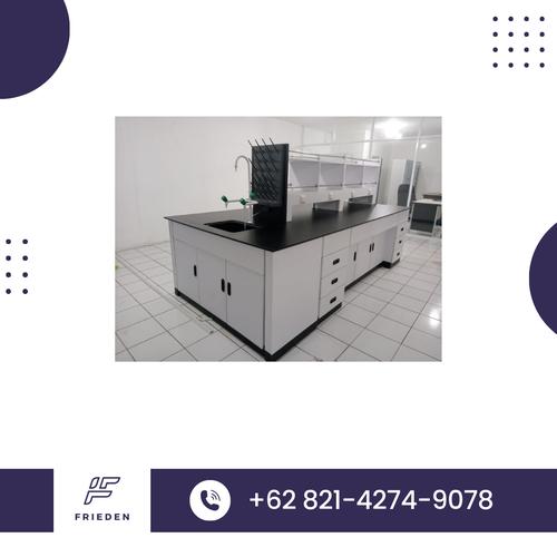 Jual Meja Laboratorium Tengah Island Bench Meja Kerja Phenolic 6mm ...