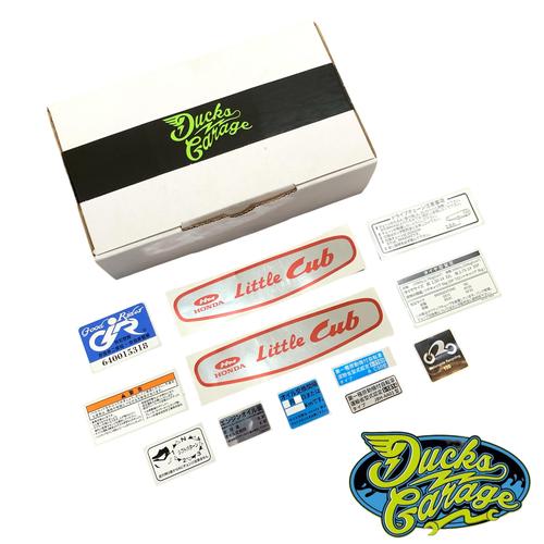 Jual Sticker Stiker Decal Set Honda Little Cub Japan By Ducks Garage ...