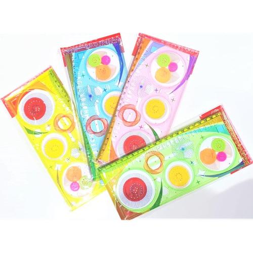 Jual Penggaris Gambar Pola Bunga Batik Pattern Ruler Rotary Rotari ...