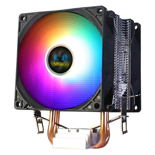 Jual Kipas Fan RGB heat sink Cooler Prosessor Intel Amd 2 4 Pipe LS ...