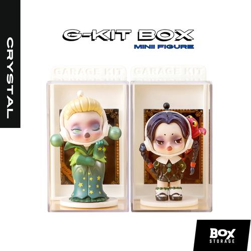 Jual 「G-KIT」Mini Figure Box White Acrylic Display Box Pop Mart Blind ...