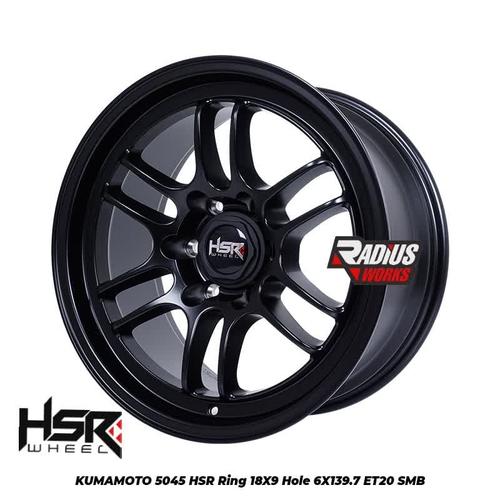 Jual Velg mobil pajero, fortuner, hilux model Rpf1 ring 18 KUMAMOTO HSR ...