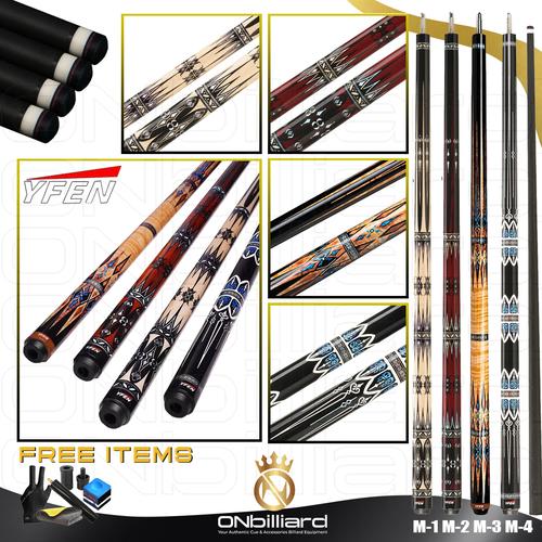 Promo Stik Billiard Carbon YFEN Cue Stick Play Set M1 M2 M3 M4 - YF-M2 ...