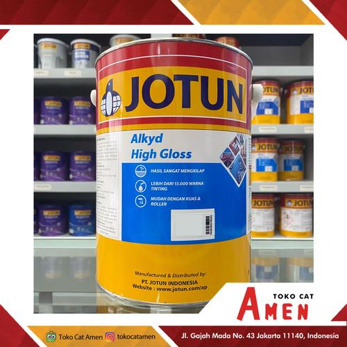 Jual JOTUN ALKYD HIGH GLOSS 5LT - RAL 9001 CREAM / CAT MINYAK ALKYD ...