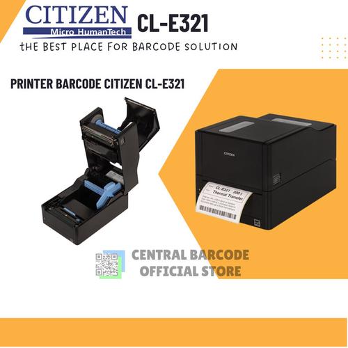 Jual BARCODE PRINTER CITIZEN CL-E321 203 DPI - Jakarta Pusat - Central Barcode Official Store ...