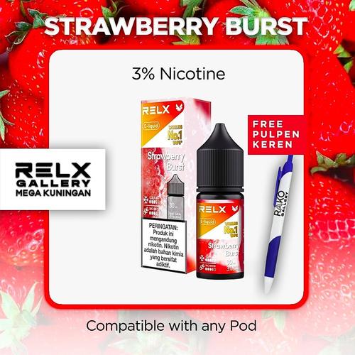 Jual RELX Liquid Saltnic 30ml All Flavors - Strawbery Burst - Jakarta ...