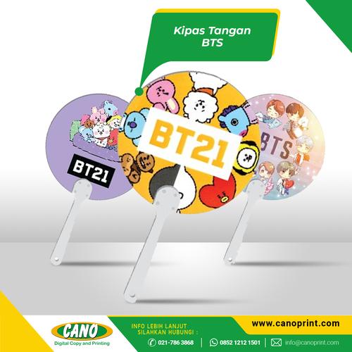 Jual Kipas Tangan Custom/BT21/BTS Unofficial - 1 - Kota Depok - Cano ...