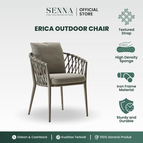 Jual ERICA Kursi Luar Ruangan Minimalis Kursi Gaya Rotan Outdoor Chair ...