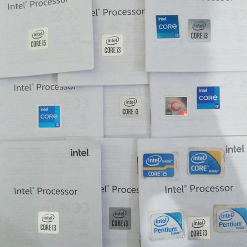 Jual Stiker Logo Intel Core i3 i5 i7 Gen 10 - Cover Processor - Kab ...