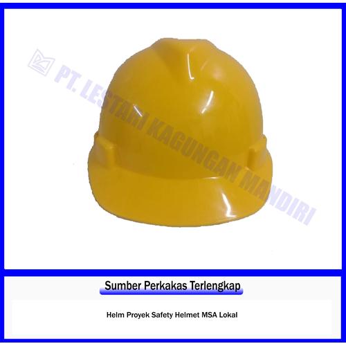 Jual Helm Proyek / Safety Helmet MSA Lokal - Kuning - Jakarta Selatan ...