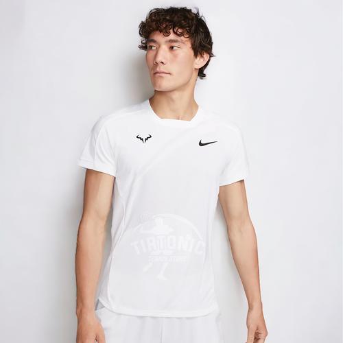 Jual Baju Tenis Nike Court Dri-FIT ADV Rafa Putih Tennis BNWT ORIGINAL ...