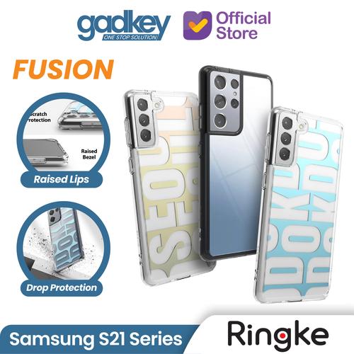 Jual Case Samsung S21 Ultra / S21 Plus Ringke Fusion Soft Casing ...