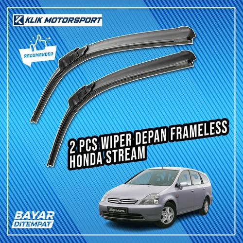 Promo Wiper Honda Stream 2000 - 2006 / Wiper Mobil Frameless - 1 Set ...