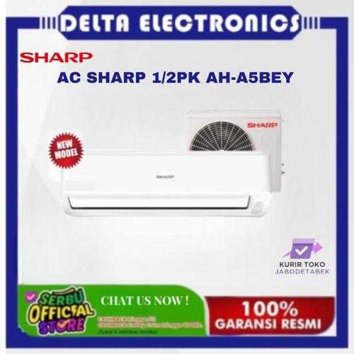 Promo AC Sharp AH-A5BEY 1/2 PK/5 BEY AC Split 1/2 PK Standard + Paket Pasang - Air Conditioner ...