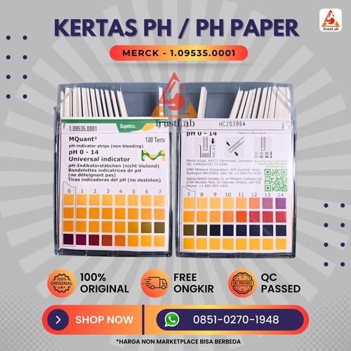 Jual Kertas PH Merck 1.09535.0001 | Universal PH Paper Merck | Kertas ...