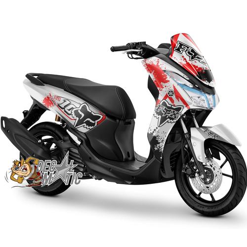 Jual Sticker Full body motor Yamaha lexy - Decal Lexi 125 Grafis f0x ...