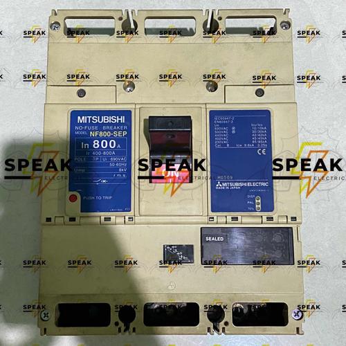 Jual MCCB MITSUBISHI NF800-SEP 800 AMPERE 3PHASE 85kA - Jakarta Pusat ...