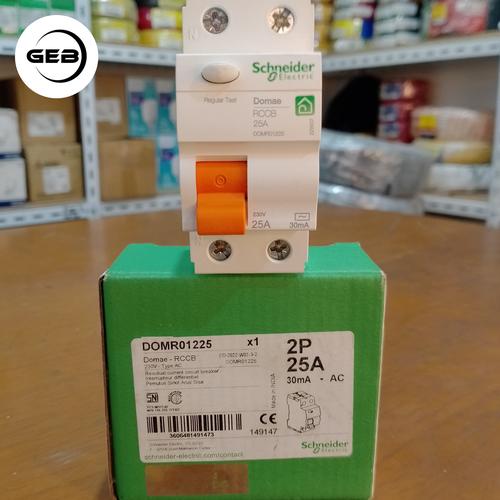 Jual ELCB/RCCB 2P 25A 30mA-AC DOMR01225 SCHNEIDER - Kota Bandung ...