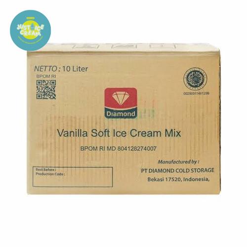 Jual Softmix Ice Cream Diamond 10 liter || Bahan Ice Cream Diamond - Vanila - Kota Bandung ...
