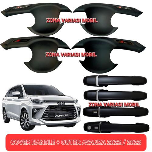 Promo Cover Door Handle Outer handle All New Avanza 2022 2023 Hitam GR ...