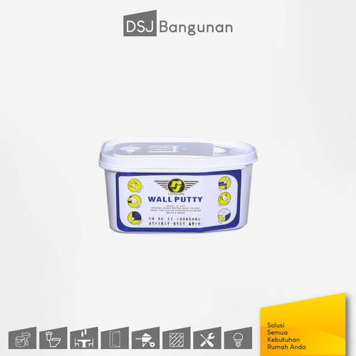 Jual RJ Wall Putty 0.5 Kg Dempul Tembok / Kayu 500 gr - Kota Palembang ...