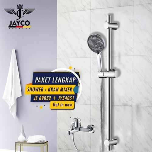 Promo JAYCO Hand Shower Tiang Shower Kamar Mandi - JS69052 - Jakarta ...