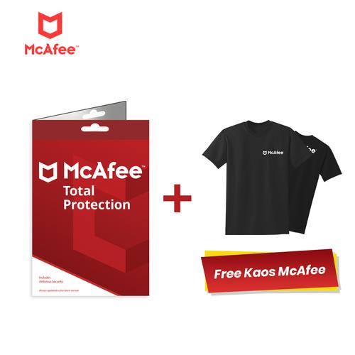 Promo Software Antivirus McAfee Total Protection Eksklusif Merchandise ...