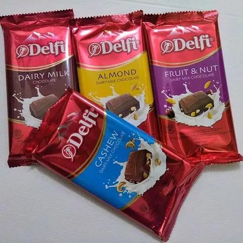 Jual DELFI COKLAT BAR 125 GRAM 1 BOX ISI 10 - Almond - Kab. Bandung ...