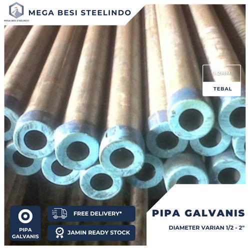 Jual Pipa Galvanis 1.8mm - 1 1/4 - Kab. Bekasi - Mega Besi Steelindo ...