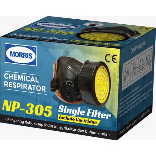 Jual MASKER RESPIRATOR CHEMICAL SINGLE + FILTER CARBON - Kota Surabaya ...