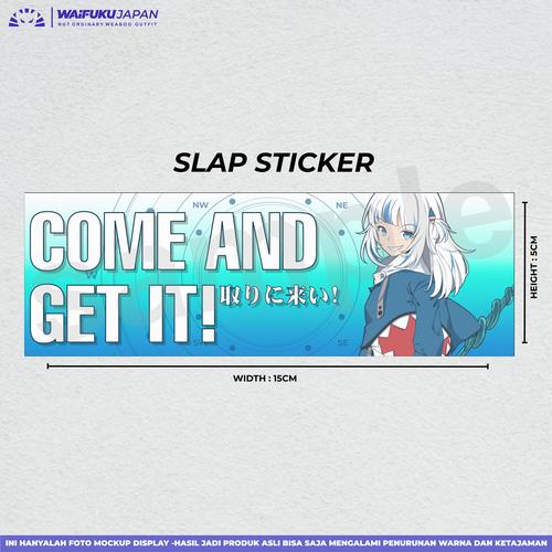 Jual Sticker Slap Anime JDM Hololive EN - Gawr Gura - Kota Bekasi ...